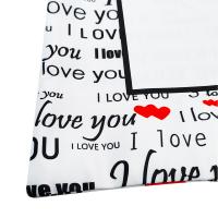 China I Love You Polyester Sublimation Pillowcases Personalized Cushion for sale