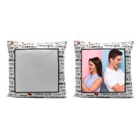 China I Love You Pillow Cases sublimation pillow for Valentine's Gift for sale