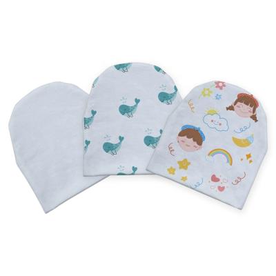 China White Newborn Sublimation Blank Baby Hat Personalized Custom Polyester Super Soft Sublimation Babies Hats for sale