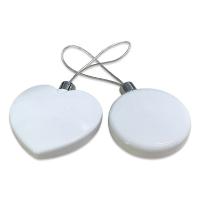 China Custom Print Photo Sublimation Christmas Ornament PC Coated Sublimation Blank Ornaments Pendants for sale