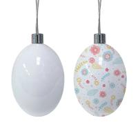 China Kids Gift Custom Easter Eggs Home Party Decor Blank PC Coated Easter Egg For Sublimation for sale
