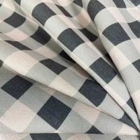 China Sublimation Christmas Blanks Santa Sack Drawstring Buffalo Plaid Linen Sublimation Christmas Sacks Sale for sale