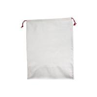 China Custom Logo Linen Sublimation Drawstring Bag Santa Sacks Sublimation Blank Christmas Gift Bags for sale