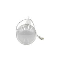 China Personalized Blank Sublimation Christmas Ornaments 4.2cm Sublimation Christmas Ball Ornaments for sale