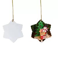 China DIY Custom White Blanks Sublimation PBT Plastic Christmas Ornaments personalized christmas ball ornaments with picture for sale