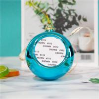 China Sublimation Christmas Tree Ornaments Snowflake Christmas Ball for sale