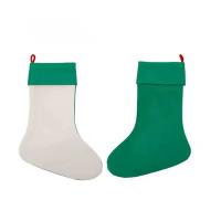 China Christmas Tree Decoration Sublimation Blank Christmas Stockings Tree Ornaments for sale