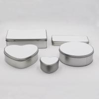 China Sublimation Metal Tin Box Blanks Custom Printing Gift Metal Box With Aluminum Sheet for sale