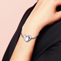 China Personalized Sublimation Angel Wings Bracelet Creative Souvenir Gift Sublimation Metal Charm Bracelets for sale