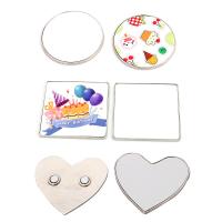 China Custom Home Decoration Sublimation Metal Fridge Magnets Blanks for sale
