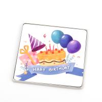 China Custom Home Decoration Sublimation Metal Fridge Magnets Blanks for sale