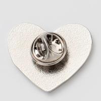 China DIY Sublimation Blank Metal Badge Brooches Personalised Pin Badges for sale