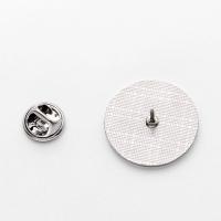 China DIY Sublimation Blank Metal Badge Brooches Personalised Pin Badges for sale