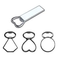 China Personalized Gifts Metal Sublimation Fridge Magnet Bottle Opener Blanks for sale