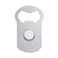 China Personalized Gifts Metal Sublimation Fridge Magnet Bottle Opener Blanks for sale