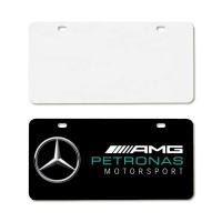 China Customized Various Sizes Of Sublimation Blank License Plates And License Plate Frame for sale