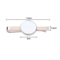 China Custom Sublimation Metal Bow Tie Clip Blanks for sale