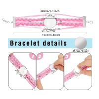 China DIY Sublimation Gifts Customized Sublimation Blanks Love Bracelet for sale
