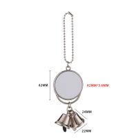 China Custom Logo Car Hanging Ornament Metal Christmas Angel Wing Ornaments Sublimation Blanks Christmas Decorations for sale
