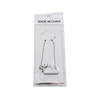 China DIY Printing Silver Blank Sublimation Cloud Photo Necklace For Valentine'S Day Gifts Custom Picture Necklace for sale