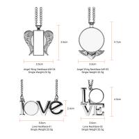 China Sublimation Photo Necklace Blanks Wings Pendant Ornament Diy Printing Customized Logo Sublimation Angel Wing Necklace for sale