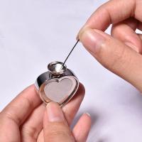 China Memorial Sublimation Blank Custom Picture Photo Urn Necklace For Ashes Heart Shaped Unique Gift For Family Friend Loved Ones for sale