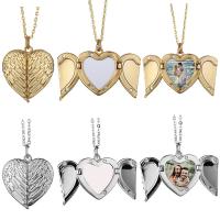 China Custom Blank Vintage Sublimation Sunflower Locket Necklace Personalized Locket With Photo for sale