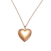 China Valentine's Day Stainless Steel Jewelry Memory Picture Love Heart Locket Pendant Sublimation Photo Locket Necklace for sale