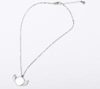 China Personalized Angel Wing Picture Necklace Sublimation Necklace With Wings for sale