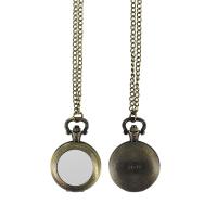 China Personalised Pocket Watches For Sale Sublimation Blank DIY Pocket Watch Chain Necklace Pendant Watch for sale