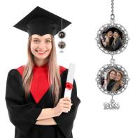 China Sublimation Graduation Cap Memorial Charm Personalized Unique Graduation Gifts for sale