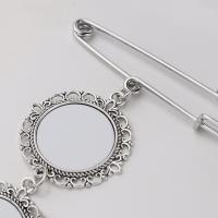 China Sublimation Metal Brooch Custom Print Photo Memorials Angel Wings Memory Charms for sale