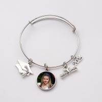 China Fashion Jewelry Bracelet For Graduation Gift DIY Printable Sublimation Graduation Bracelet for sale