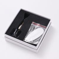China Sublimation Gift Box Custom Blank Metal Aluminum Plate Plumb Three Hook Fishing Hook For Outdoor Fishing for sale