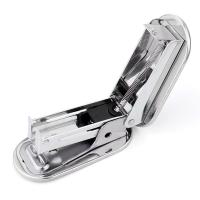 China Custom Blank Oval Shaped Metal Stapler For Office Promotion Sublimation Stapler for sale