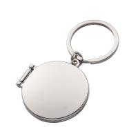 China Promotional Gift Souvenir Picture Key Chain Sublimation Photo Locket Keychain for sale