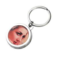 China Custom Keychain Beer Bottle Opener Sublimation Metal Bottle Opener Keychain for sale
