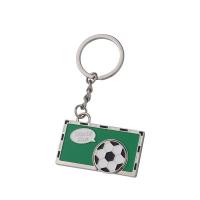 China Custom Football Keychains Durable Zinc Alloy Metal Keychain Personalized Souvenirs for sale
