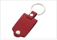 China Sublimation Leather Keychain Blanks Personalised Picture Keychain for sale