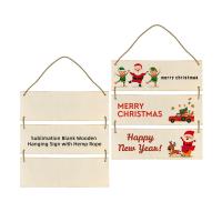 China Sublimation Wood Blanks Signage Porch Decoration Custom Wood Signs for sale