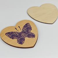 China DIY Customized Wood Sublimation Blanks Coffee Cup Mats Drink Pads Plywood Car Coasters for sale