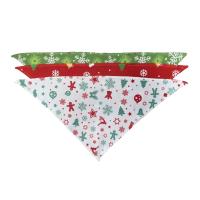 China Blank Sublimation Pet Scarf DIY Custom Printed Polyester Sublimation Dog Bandana for sale