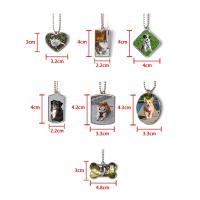 China Double Sided Sublimation Blank Pet Tag Zinc Alloy Military Name Dog Tags Necklace Sublimation Dog Tags for sale