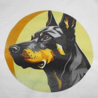 China Custom Dog Clothes Diy Photo Printing Polyester Cotton Feel Dog Shirt Sublimation Pet Clothes for sale