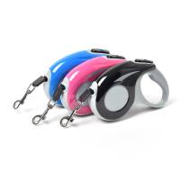 China Colored Sublimation Automatic Retractable Dog Leash Heat Transfer Pet Leash Cat Leash 3M And 5M for sale
