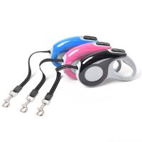 China Colored Sublimation Automatic Retractable Dog Leash Heat Transfer Pet Leash Cat Leash 3M And 5M for sale
