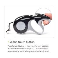 China Colored Sublimation Automatic Retractable Dog Leash Heat Transfer Pet Leash Cat Leash 3M And 5M for sale
