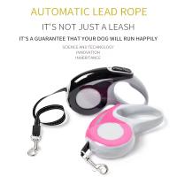 China Colored Sublimation Automatic Retractable Dog Leash Heat Transfer Pet Leash Cat Leash 3M And 5M for sale