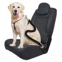 China Durable Pet Cat Vehicle Leash Adjustable Car Safety Sublimation Dog Seat Belt for sale