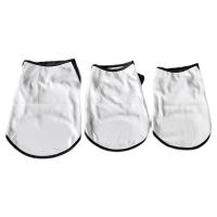 China Polyester Blank Dog Shirts For Sublimation Custom Dog Clothes for sale